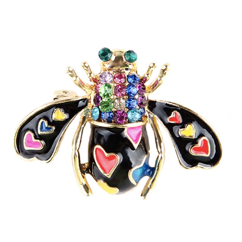 Lifelike Crystal Bee Brooch – A Chic Accent for Your Accessories ...