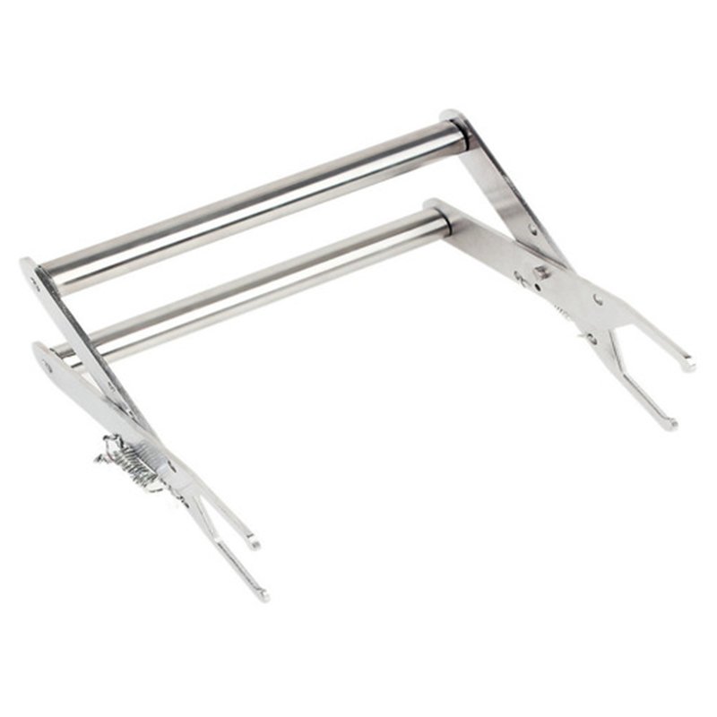 Stainless Steel Frame Grip – Spring-Loaded Beekeeping Tool - Enzher Bee