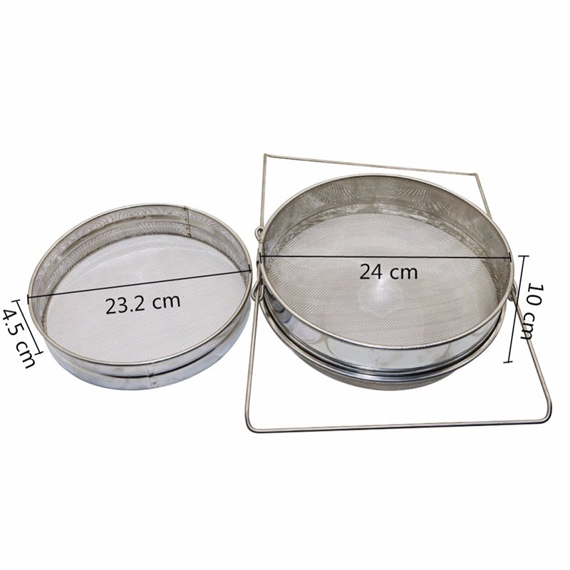 Stainless Steel Honey Strainer – Double Layer Honey Sieve for Superior ...